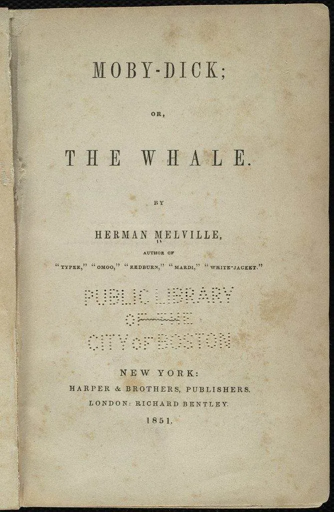 Moby-Dick - Herman Melville's Epic Maritime Obsession Novel